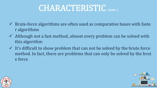 Brute Force | PPTX