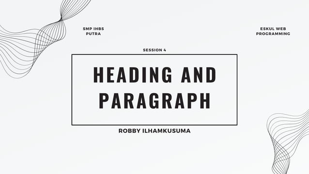 Pertemuan4-Heading-Paragraph............ | PDF