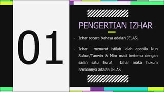 Hukum Bacaan Izhar (Izhar Halqi dan Izhar Syafawi).pptx