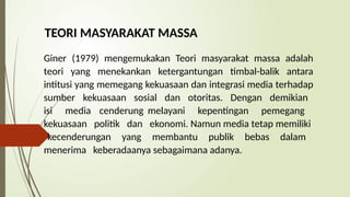 Pertemuan 4 - Masyarakat Massa, Budaya Massa dan Gaya Hidup.pptx