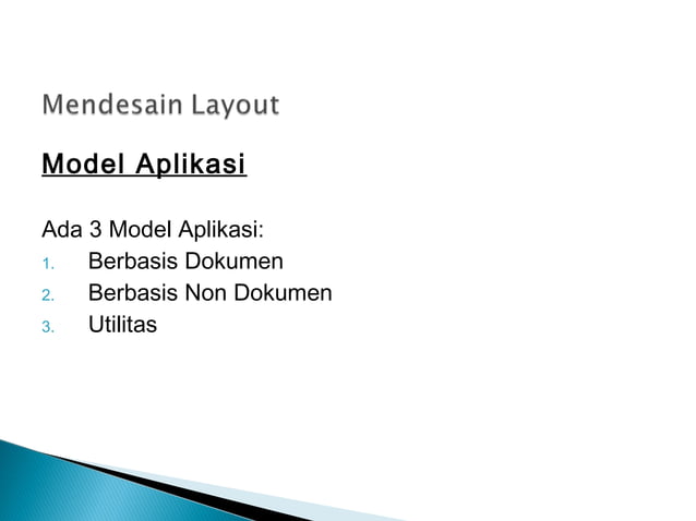 Pertemuan 4 prinsip desain antarmuka(interface) | PPT