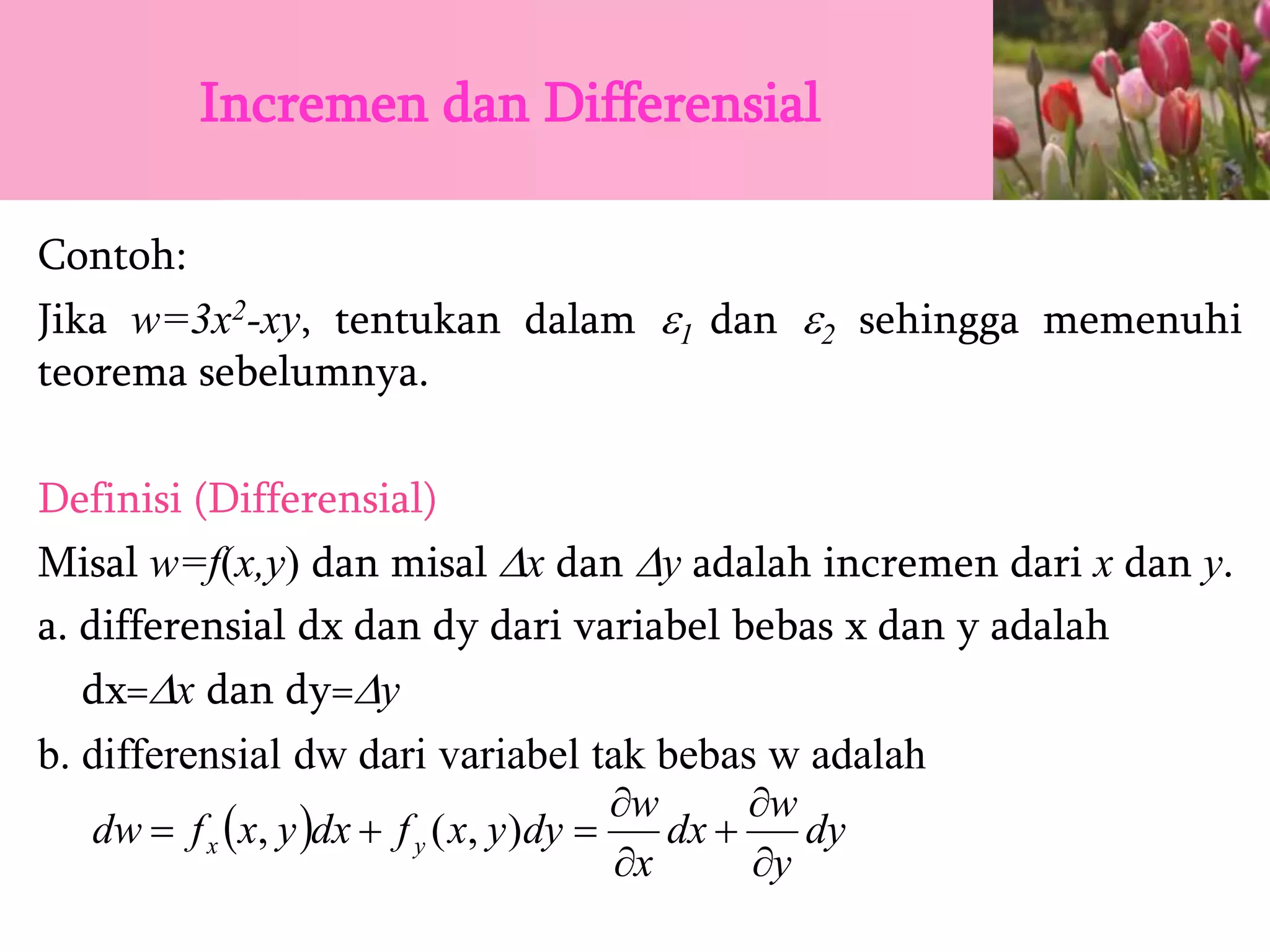 Pertemuan 4 turunan fungsi implisit | PPTX