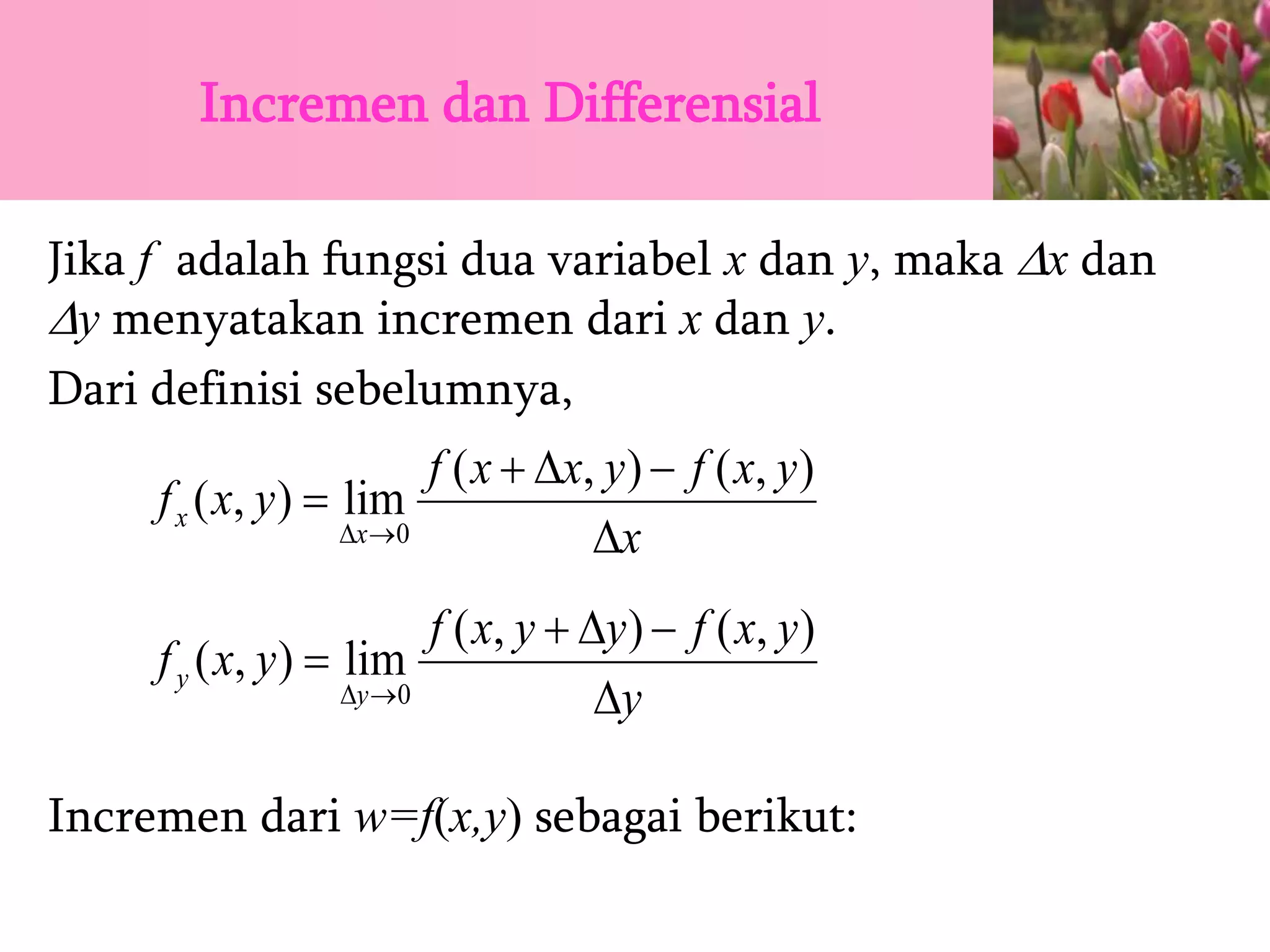 Pertemuan 4 turunan fungsi implisit | PPTX