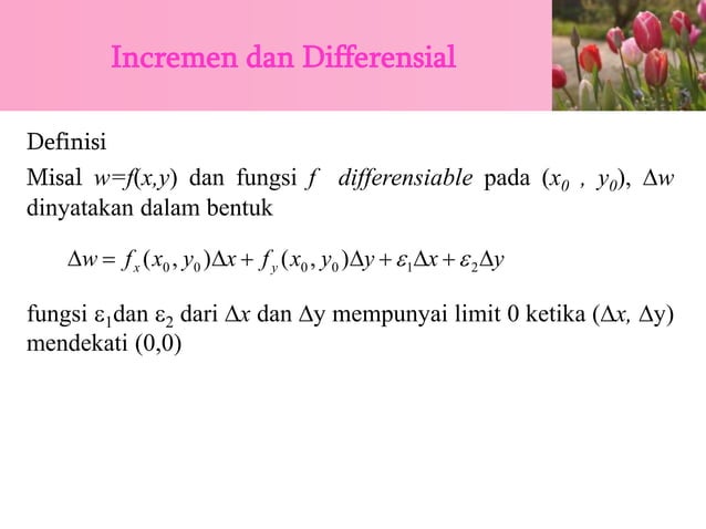 Pertemuan 4 turunan fungsi implisit | PPTX