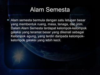 Bumi dan Alam Semesta | PPTX