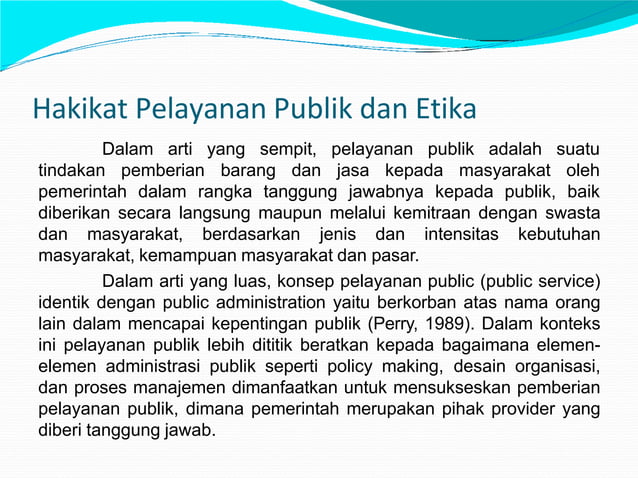 Pertemuan 4, Etika Pelayanan Publik.pptx