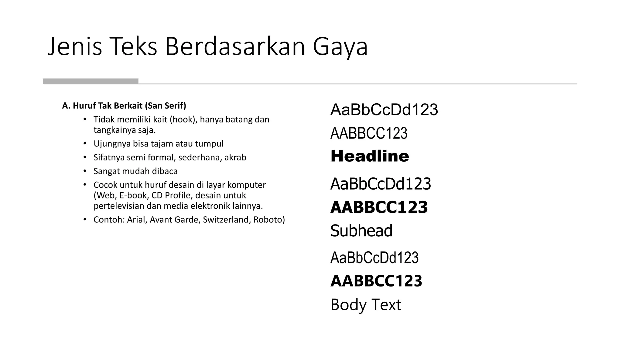 Pertemuan 4 Komponen Desain Grafis (Teks & Ruang).pptx