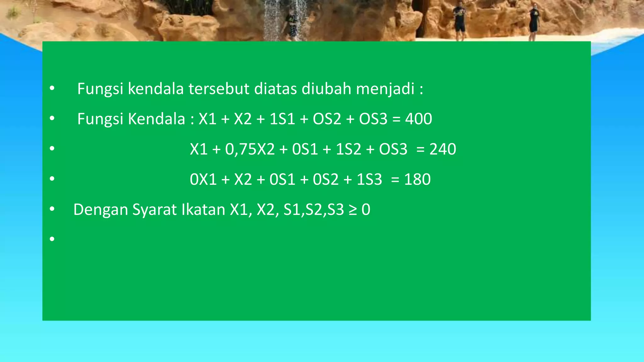 Pertemuan 4 lp metode simplex | PPT