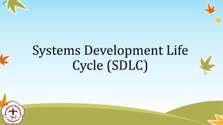 Introduction to SDLC | PPTX