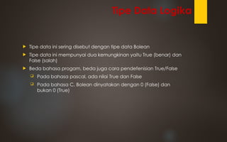 Pertemuan 4 Tipe Data mata kuliah struktur data.pptx