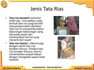 Tata Rias dan Busana | PPTX