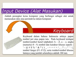 Roly Yansyah - Teknologi Perangkat Keras Komputer | PPTX