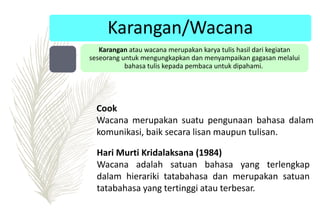 Pengembangan Wacana | PPTX