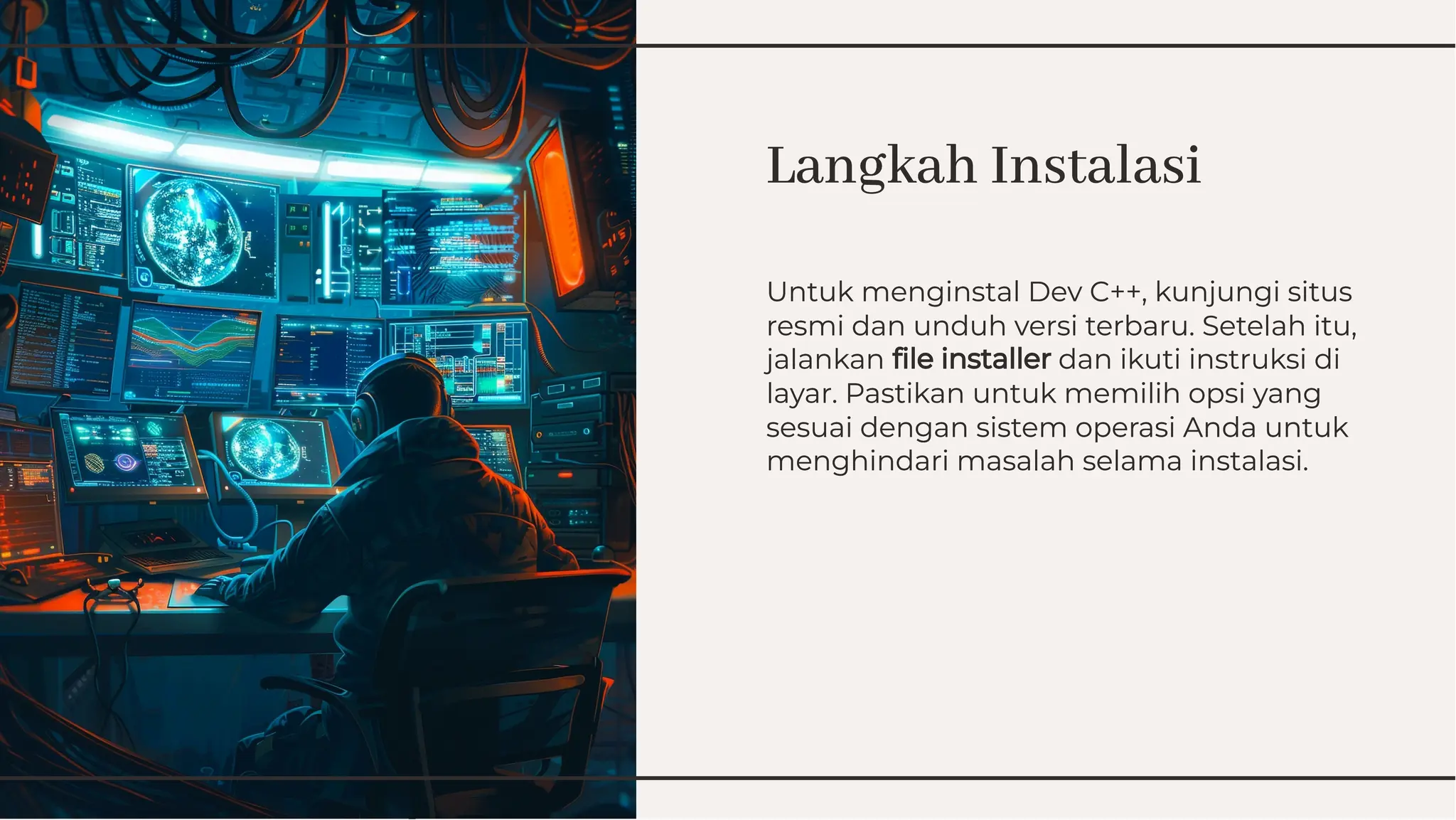 panduan instalasi penggunaan DevC untuk pengembangan perangkat lunak | PDF