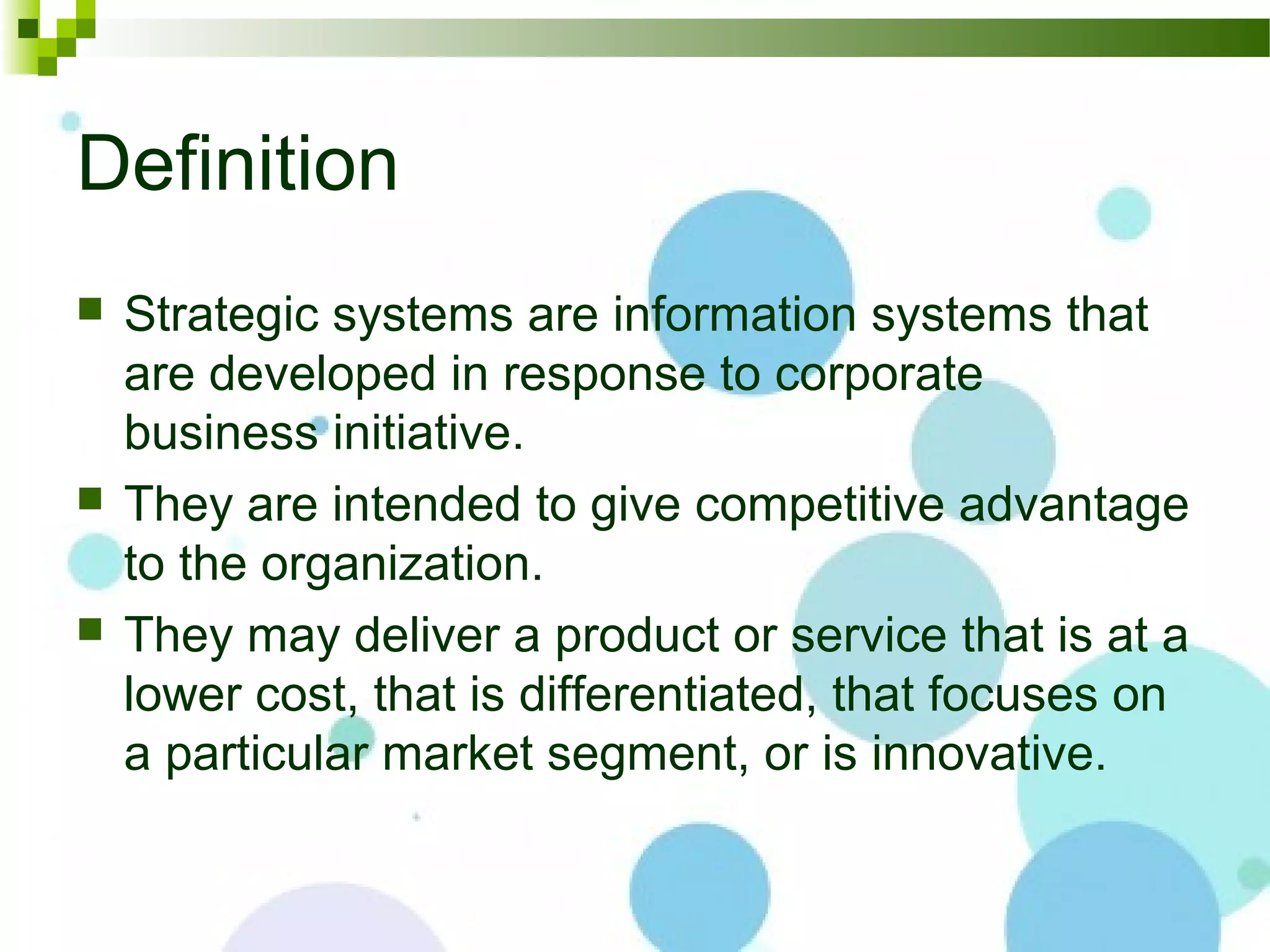 Pertemuan 5 keunggulan kompetitif ti dan si strategis | PPT