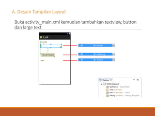 Pertemuan 5 perhitungan | PPTX