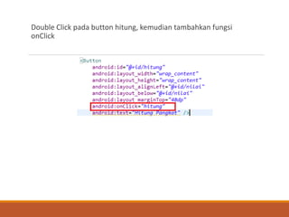 Pertemuan 5 perhitungan | PPTX