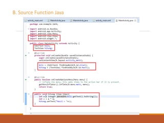Pertemuan 5 perhitungan | PPTX
