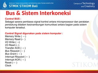 Pertemuan 5 & 6 Sistem Bus organisasi komputer.ppt
