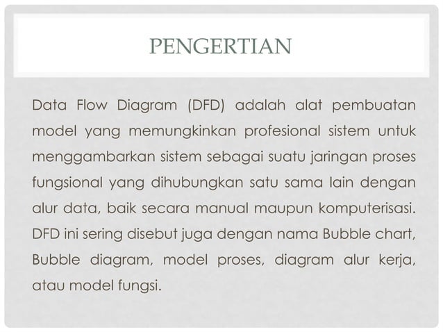 DFD for system analysis and design. Data flow diagram | PPT