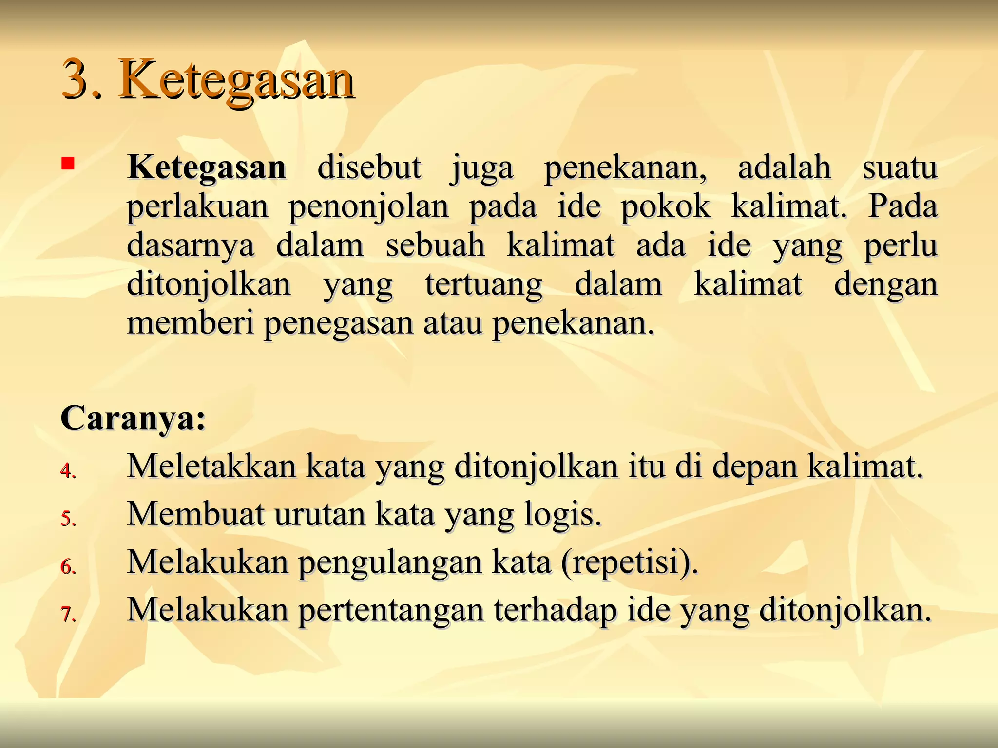 Pertemuan 5 kalimat efektif kesepadanan dan kesatuan | PPT