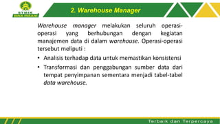 Pertemuan 5 Membangun Datawarehouse | PDF