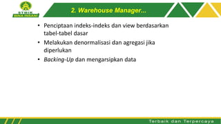 Pertemuan 5 Membangun Datawarehouse | PDF
