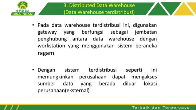 Pertemuan 5 Membangun Datawarehouse | PDF