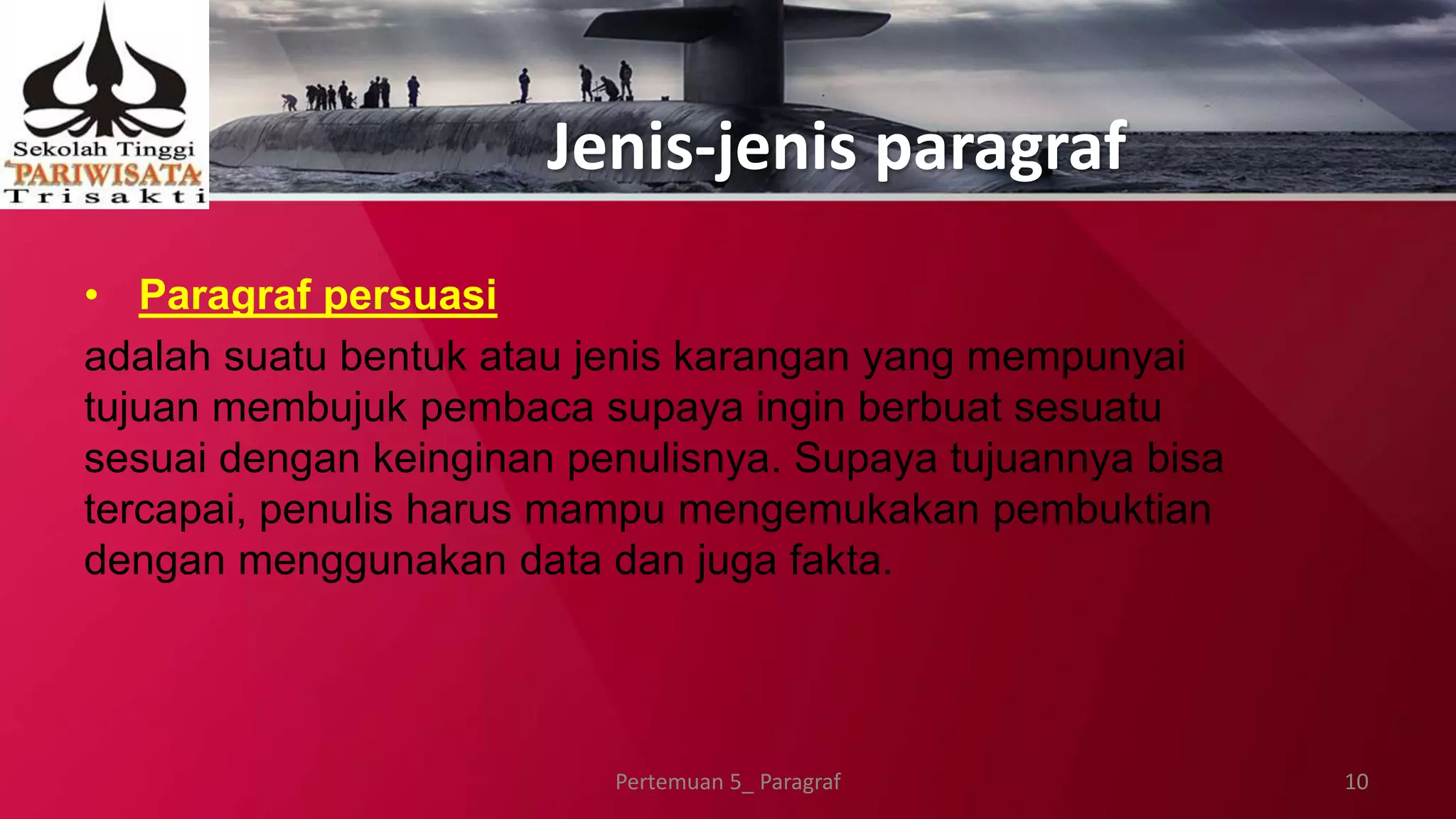 Pertemuan 5 paragraf | PPTX