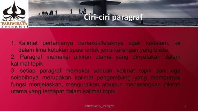 Pertemuan 5 paragraf | PPT