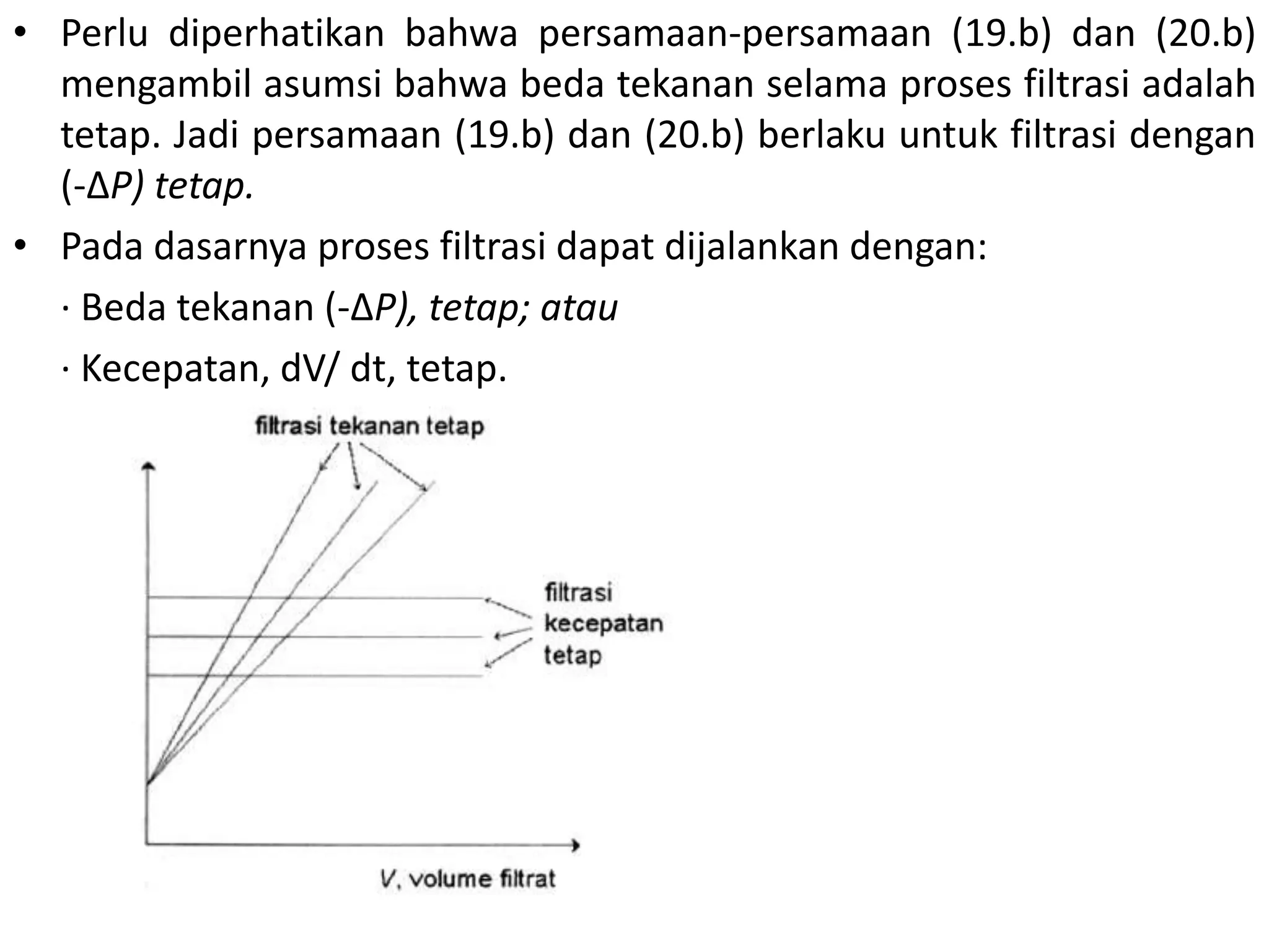 Pertemuan 5 perhitungan alat filtrasi | PPTX