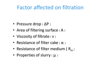 Pertemuan 5 perhitungan alat filtrasi | PPTX