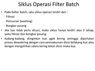 Pertemuan 5 perhitungan alat filtrasi | PPTX