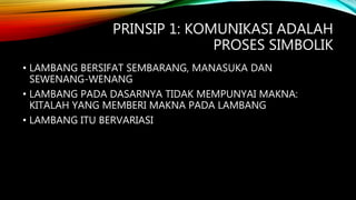 Pertemuan 5 (prinsip prinsip komunikasi) | PPTX