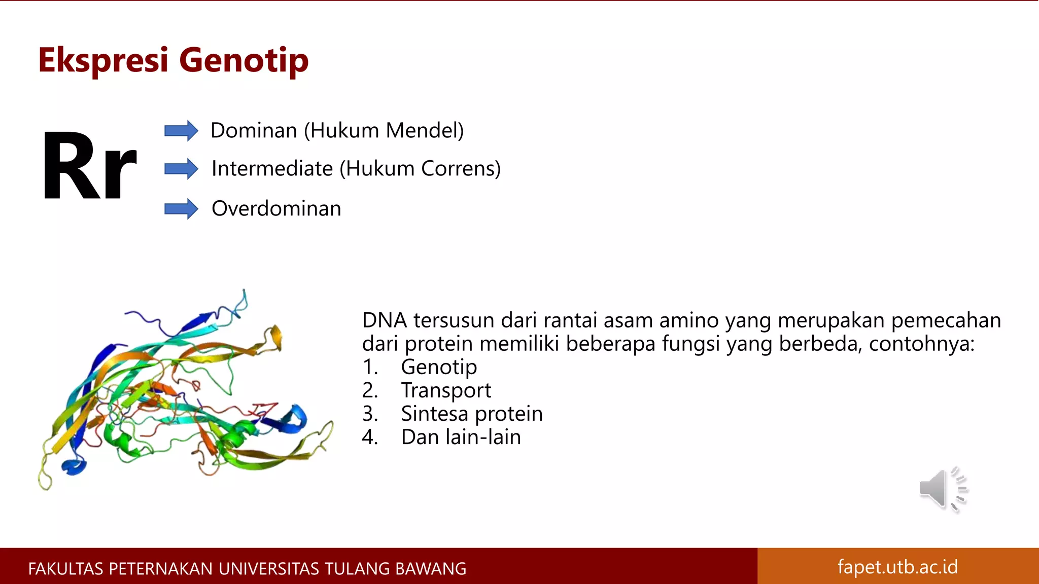 Alel dan Gen Ganda - Materi Genetika Ternak | PPTX