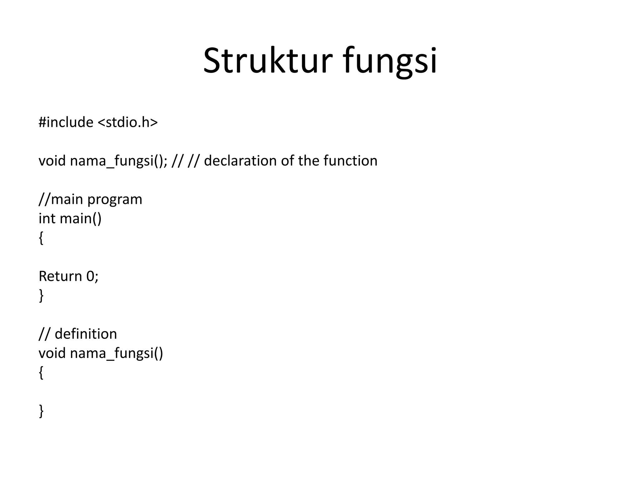 Penjelasan Fungsi Dalam Program Pemrograman Dasar.pptx