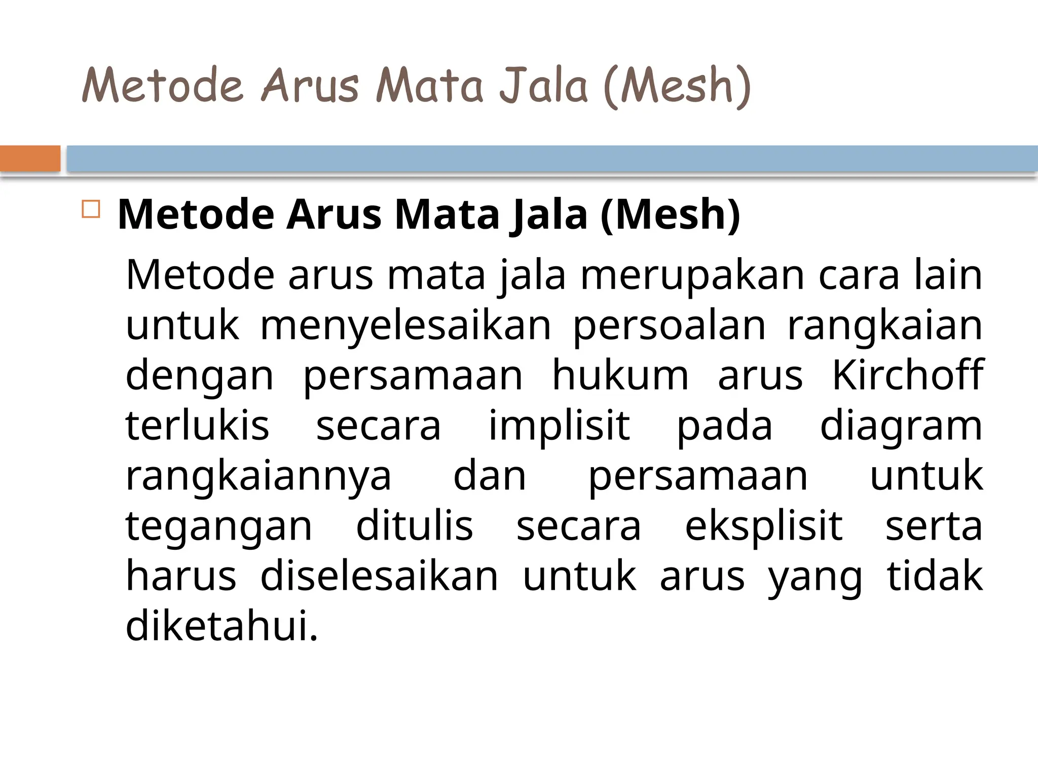 PENJELASAN MENGENAI METODE THEVENIN DAN NORTON | PPTX