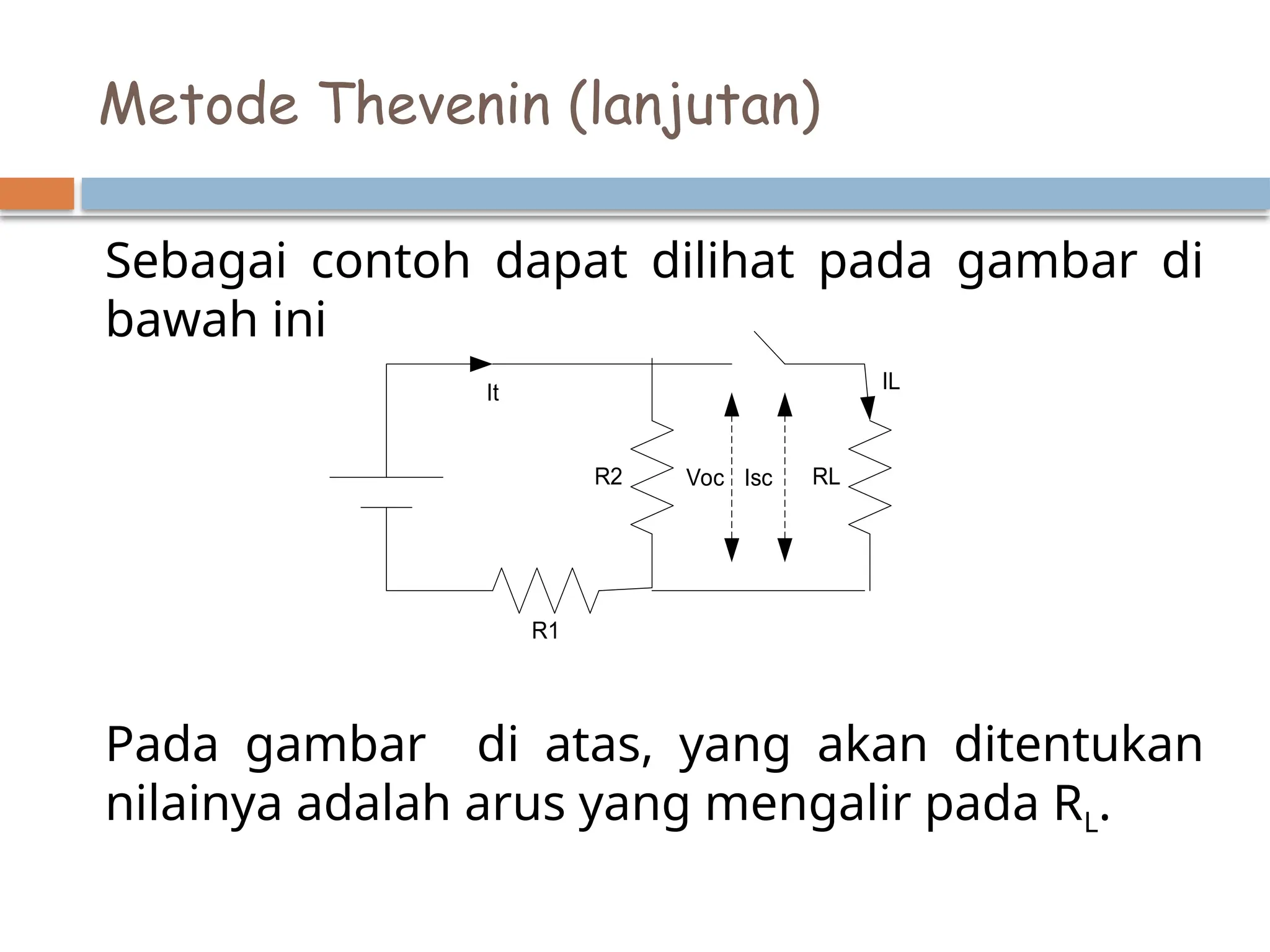 PENJELASAN MENGENAI METODE THEVENIN DAN NORTON | PPTX