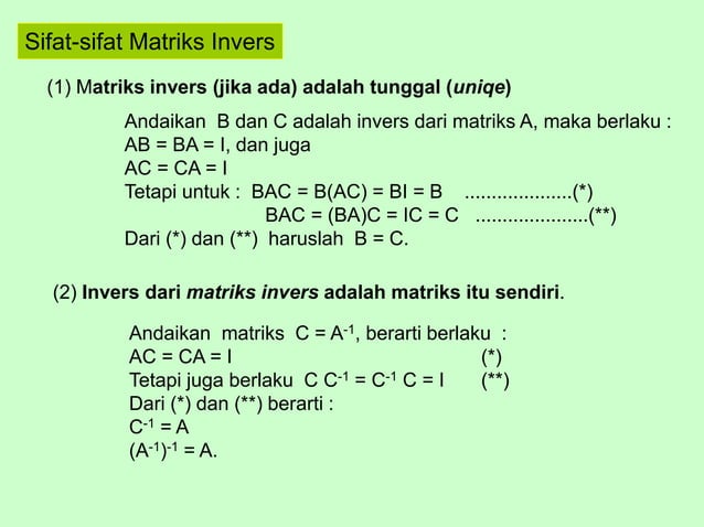 Materi Pertemuan Ke 6 Invers Matriks.ppt