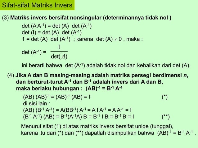 Materi Pertemuan Ke 6 Invers Matriks.ppt