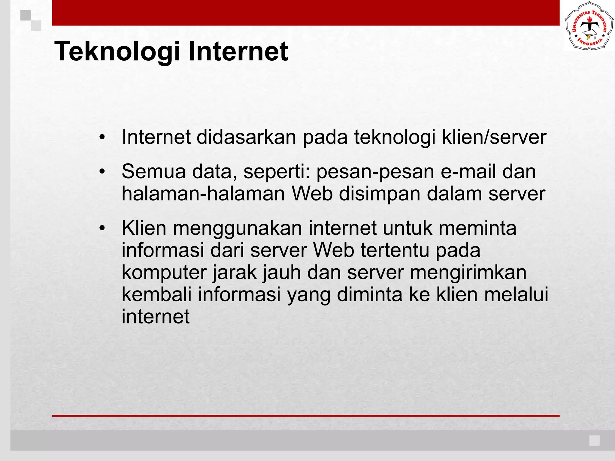 Infrastruktur Teknologi Informasi | PPT