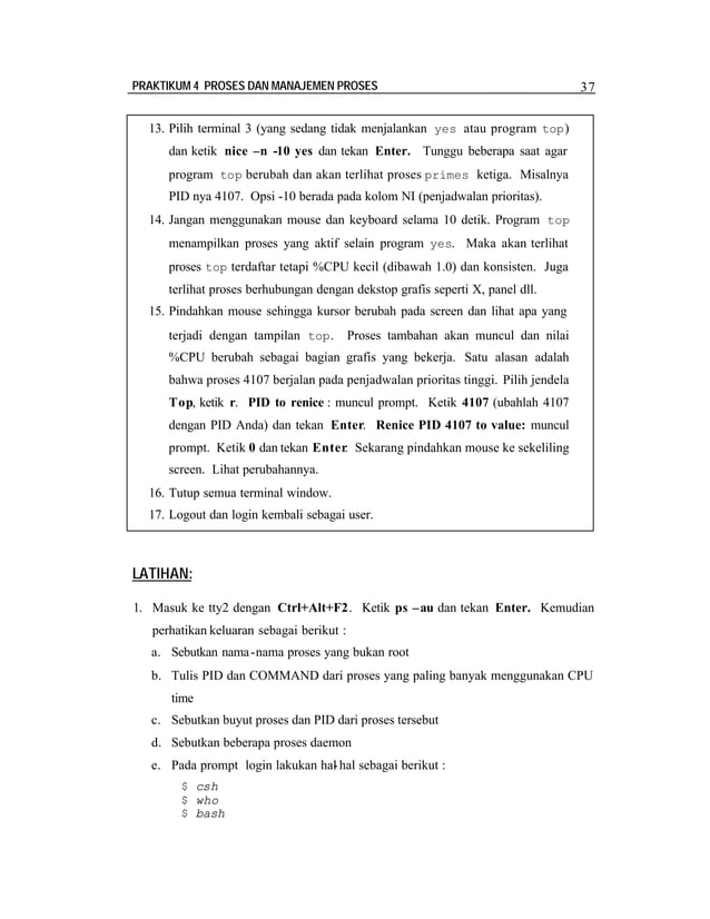 Pertemuan6 proses dan manajemen proses - b | PDF