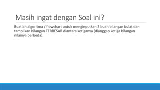 Pertemuan 6 - Struktur Perulangan | PPT