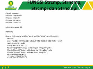 Pertemuan 6 Fungsi String | PDF