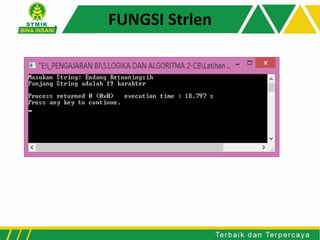 Pertemuan 6 Fungsi String | PDF