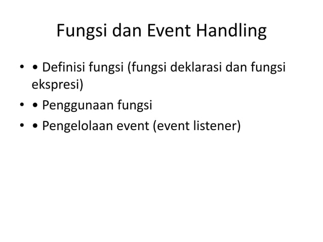 Pertemuan_6_JavaScript_Pengenalan_JAvascript | PPTX