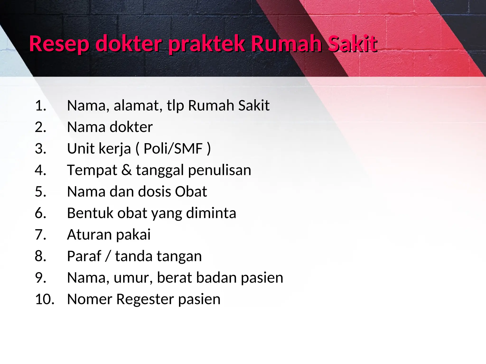 pertemuan 6 RESEP, COPY RESEP DAN ETIKET.ppt