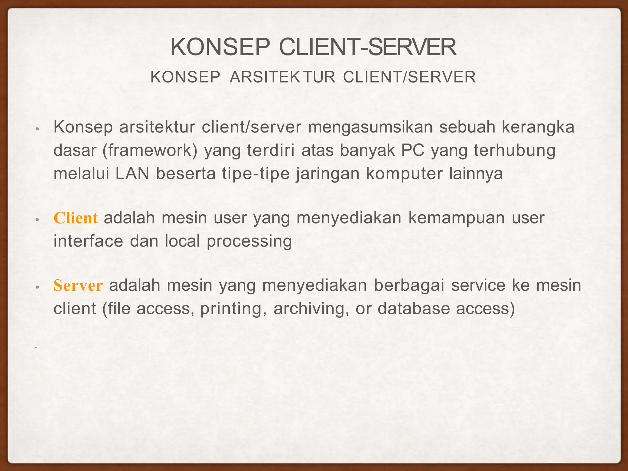 Pertemuan 6 Tenologi untuk Aplikasi Web (Client Server).pptx
