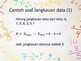 Pertemuan 6 (ukuran penyebaran data)) | PPTX