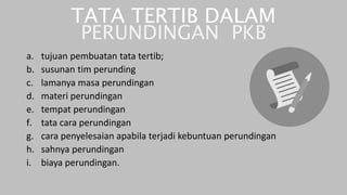 Perjanjian Kerja Bersama/ CLA | PPTX